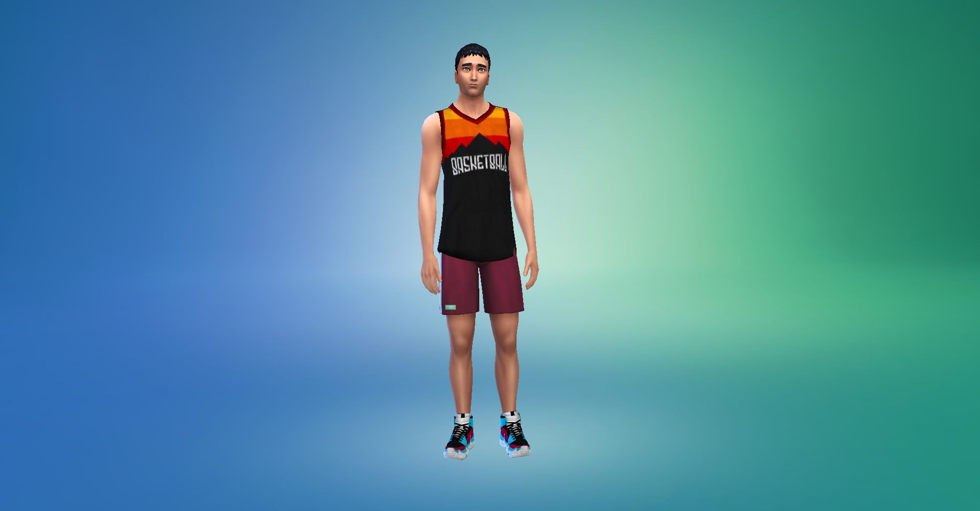 ID Basketball Jersey (M) - Gallery - The Sims 4 Create a Sim - CurseForge