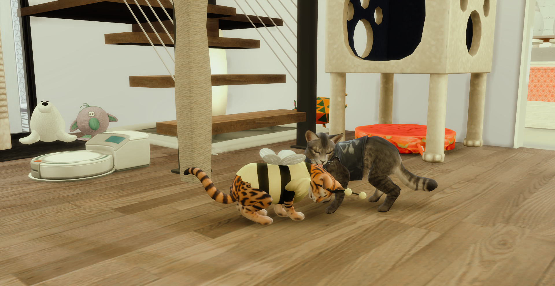 Live-In Cat Cafe +CC - Gallery - The Sims 4 Rooms / Lots - CurseForge