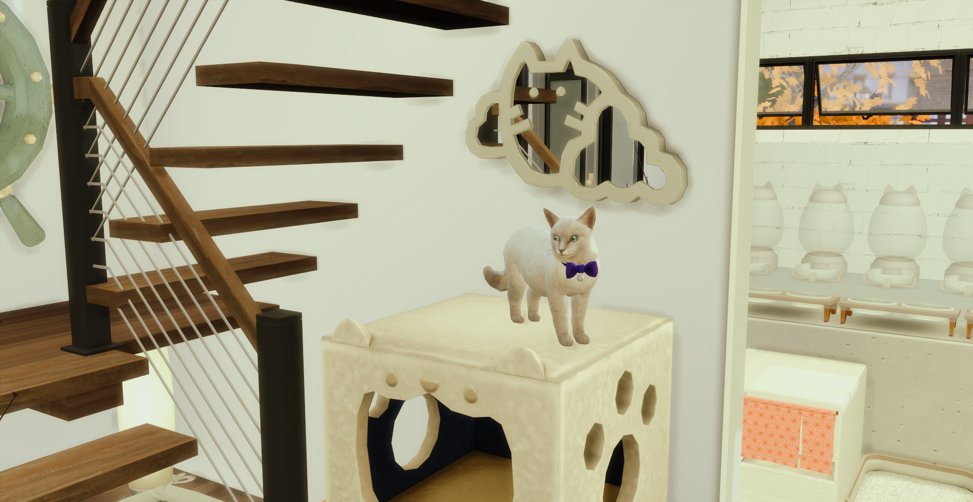 Live-In Cat Cafe +CC - Gallery - The Sims 4 Rooms / Lots - CurseForge