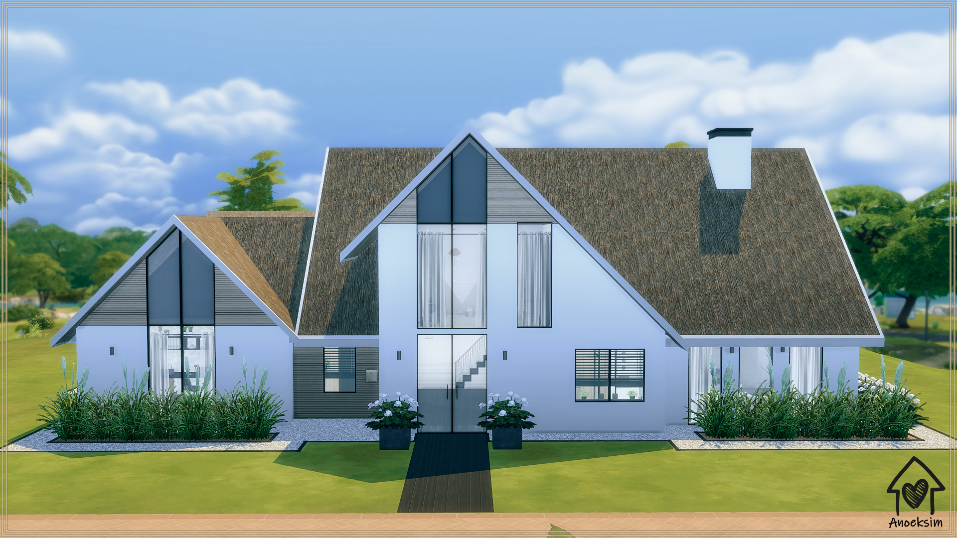 Dutch Villa #3 - Gallery - The Sims 4 Rooms / Lots - CurseForge
