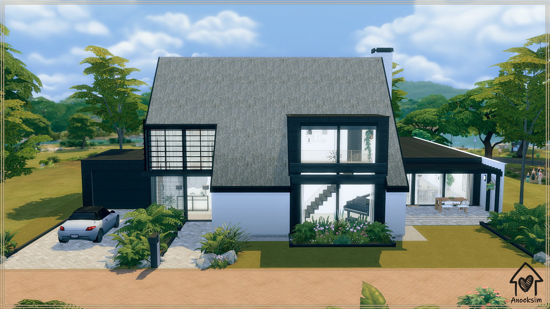 Dutch Modern #2 - Gallery - The Sims 4 Rooms / Lots - CurseForge