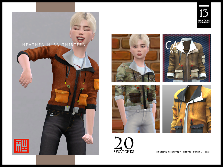 Children's Tactical Jacket - The Sims 4 Create a Sim - CurseForge