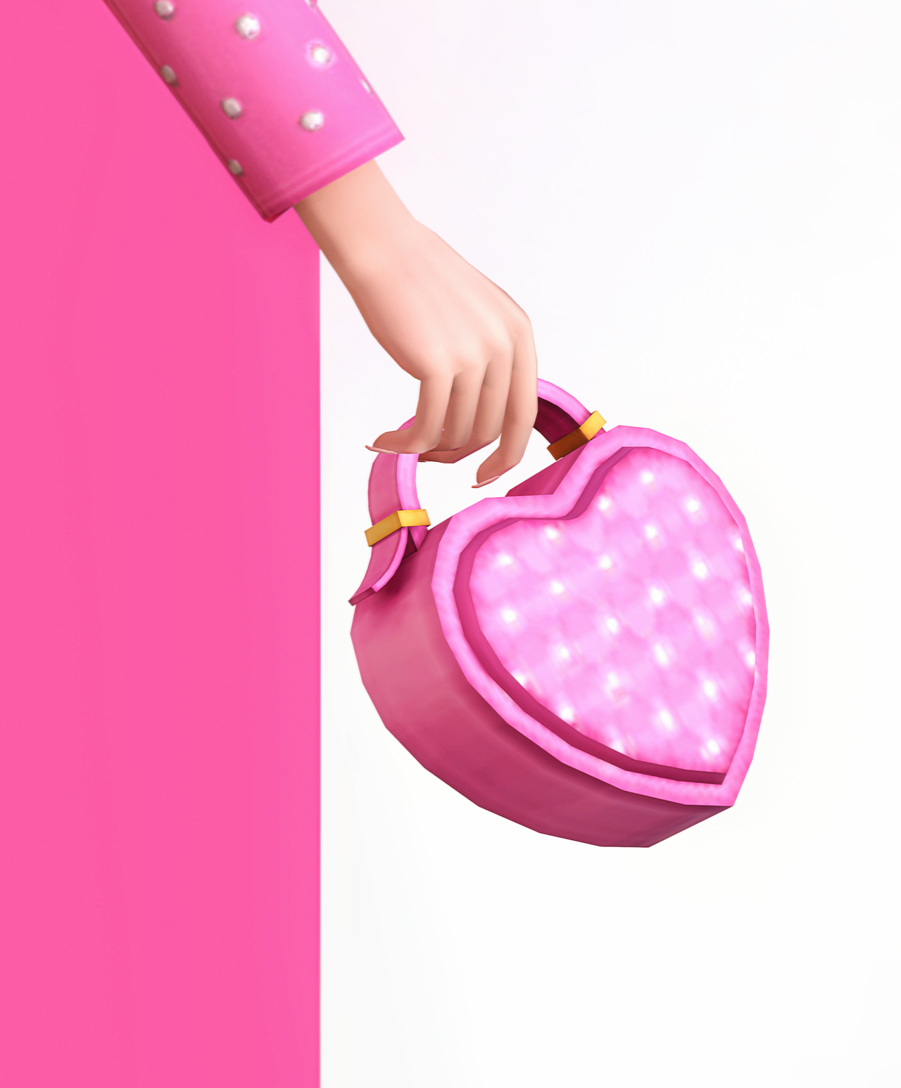 Barbie in Seoul - Heart Shape Box Bag - Gallery - The Sims 4 Create a ...