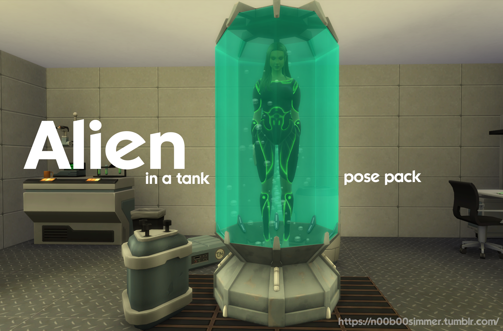 Alien in the tank pose - Gallery - The Sims 4 Mods - CurseForge