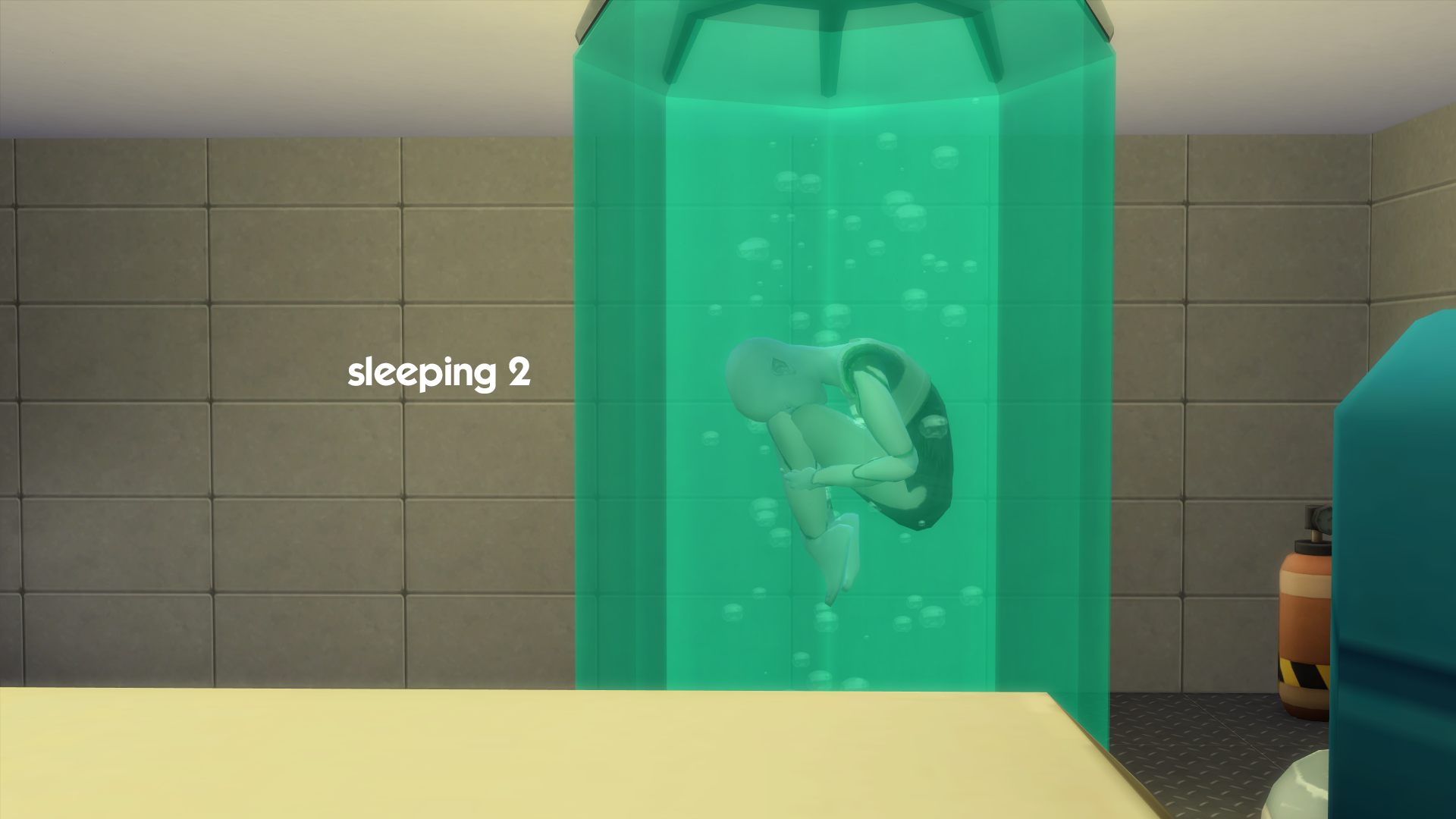 Alien in a tank / child pose - Gallery - The Sims 4 Mods - CurseForge