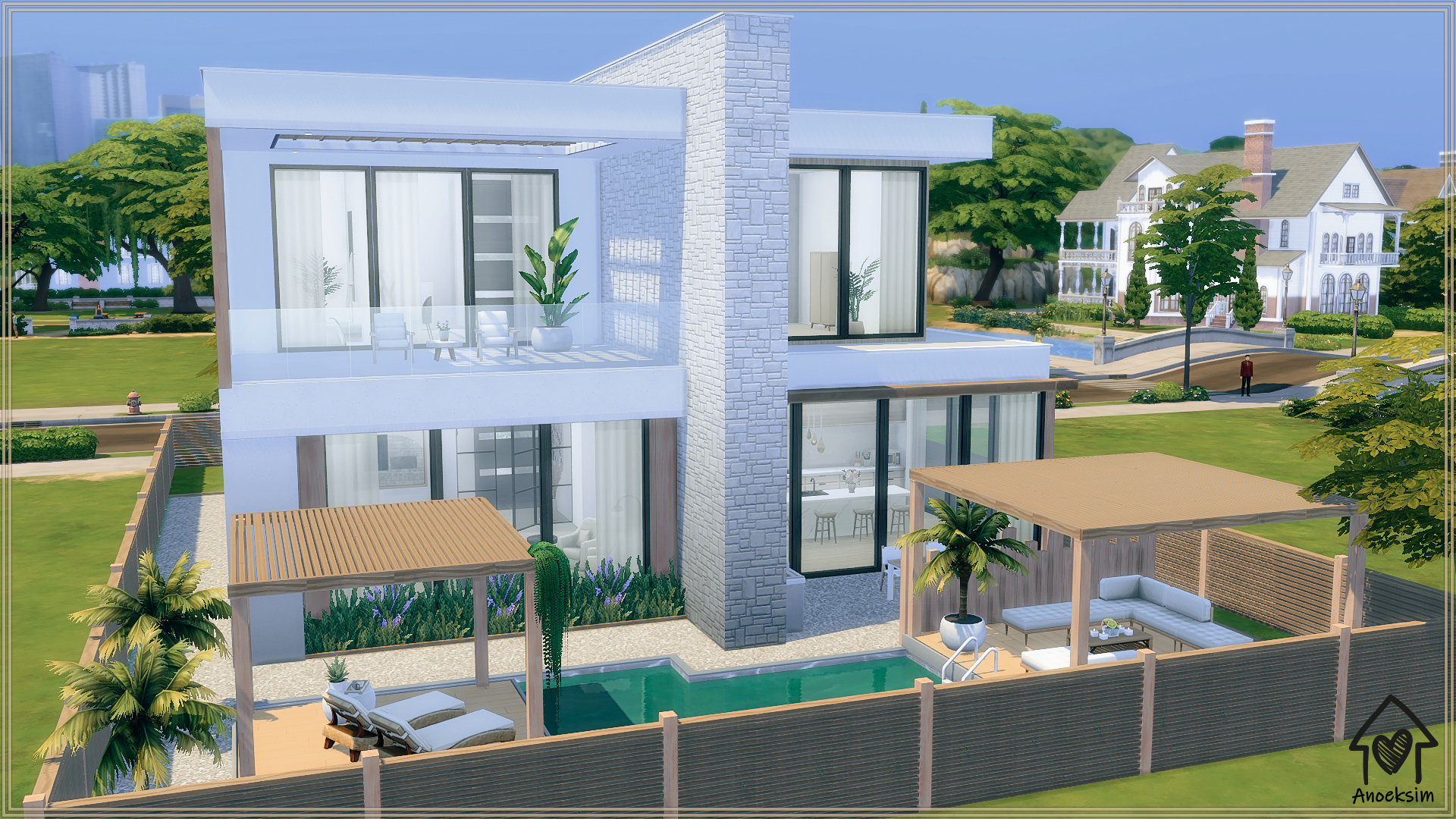 Modern Home - No CC - Gallery - The Sims 4 Rooms / Lots - CurseForge