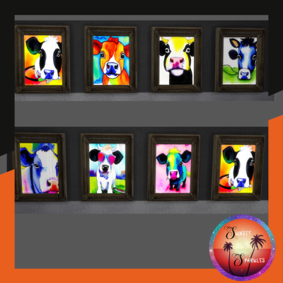 Abstract Cow Fun Pictures - Screenshots - The Sims 4 Build / Buy ...