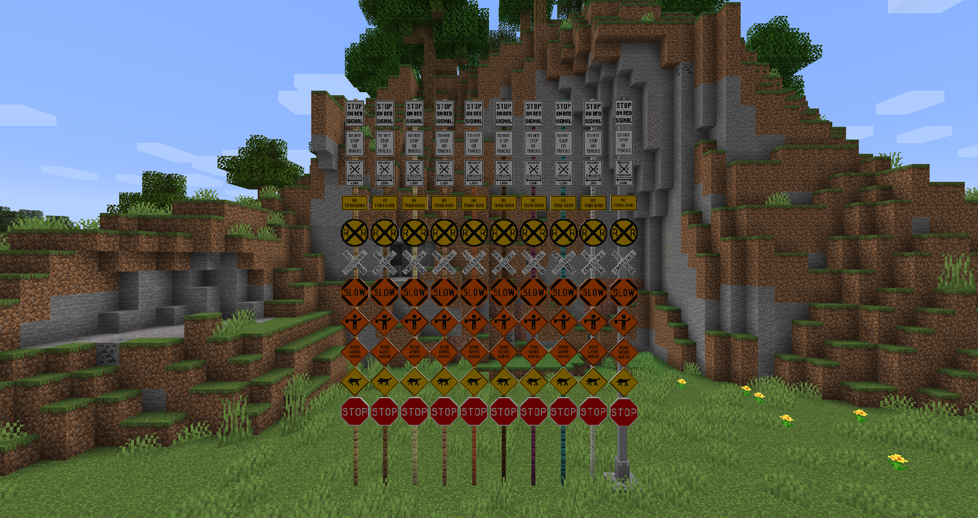 Signs & Signals - Screenshots - Minecraft Mods - CurseForge