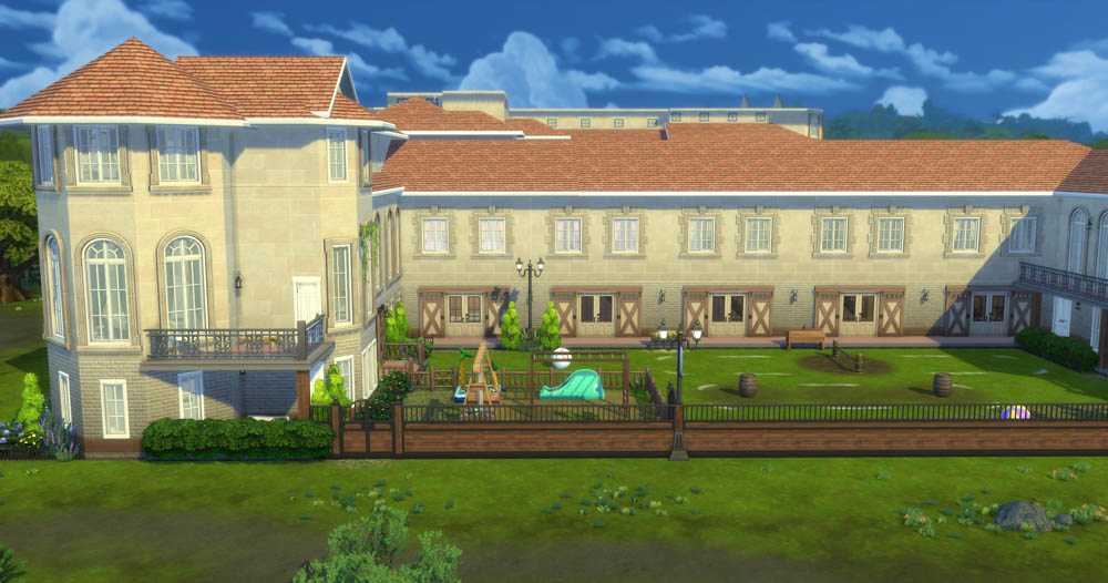 Very Big Palace with 4 stables - Gallery - The Sims 4 Rooms / Lots ...