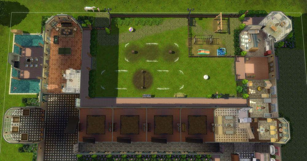 Very Big Palace with 4 stables - Gallery - The Sims 4 Rooms / Lots ...