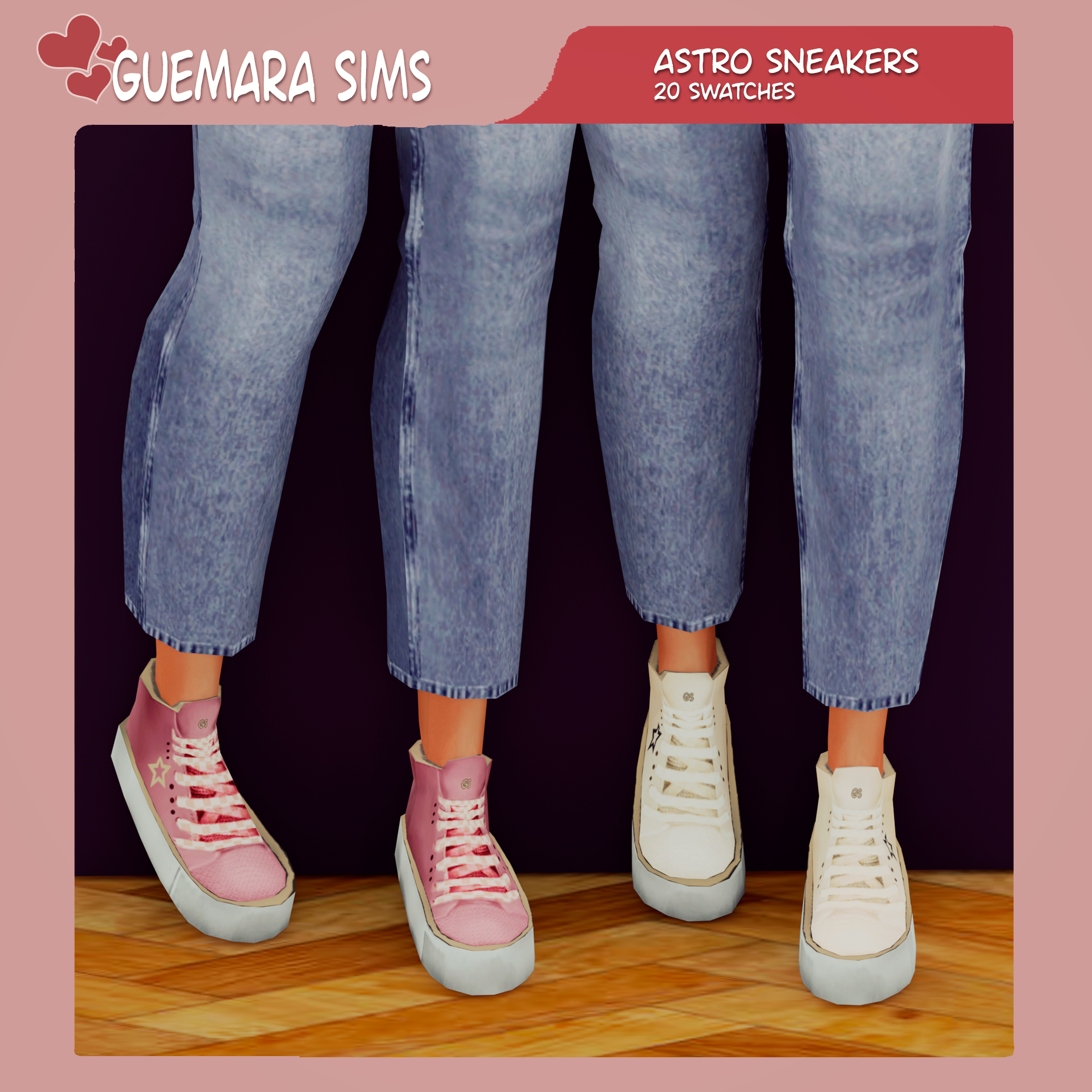 Astro sneakers - Gallery - The Sims 4 Create a Sim - CurseForge