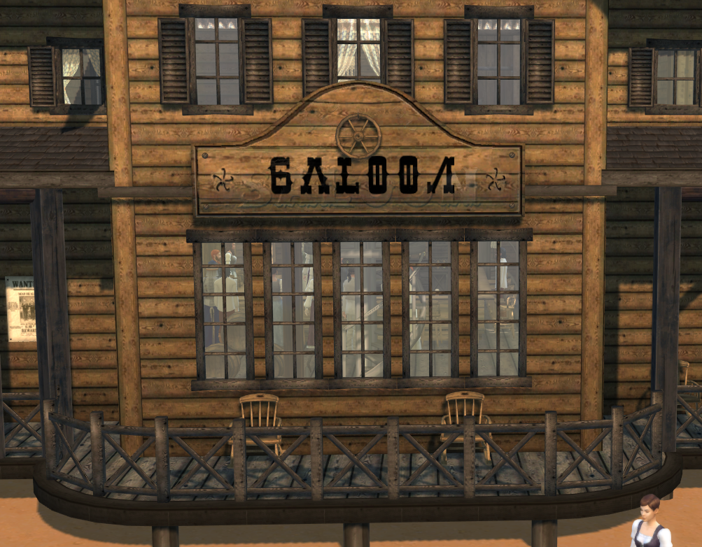 WFS Old West Saloon Furniture - Gallery - The Sims 4 Build / Buy ...