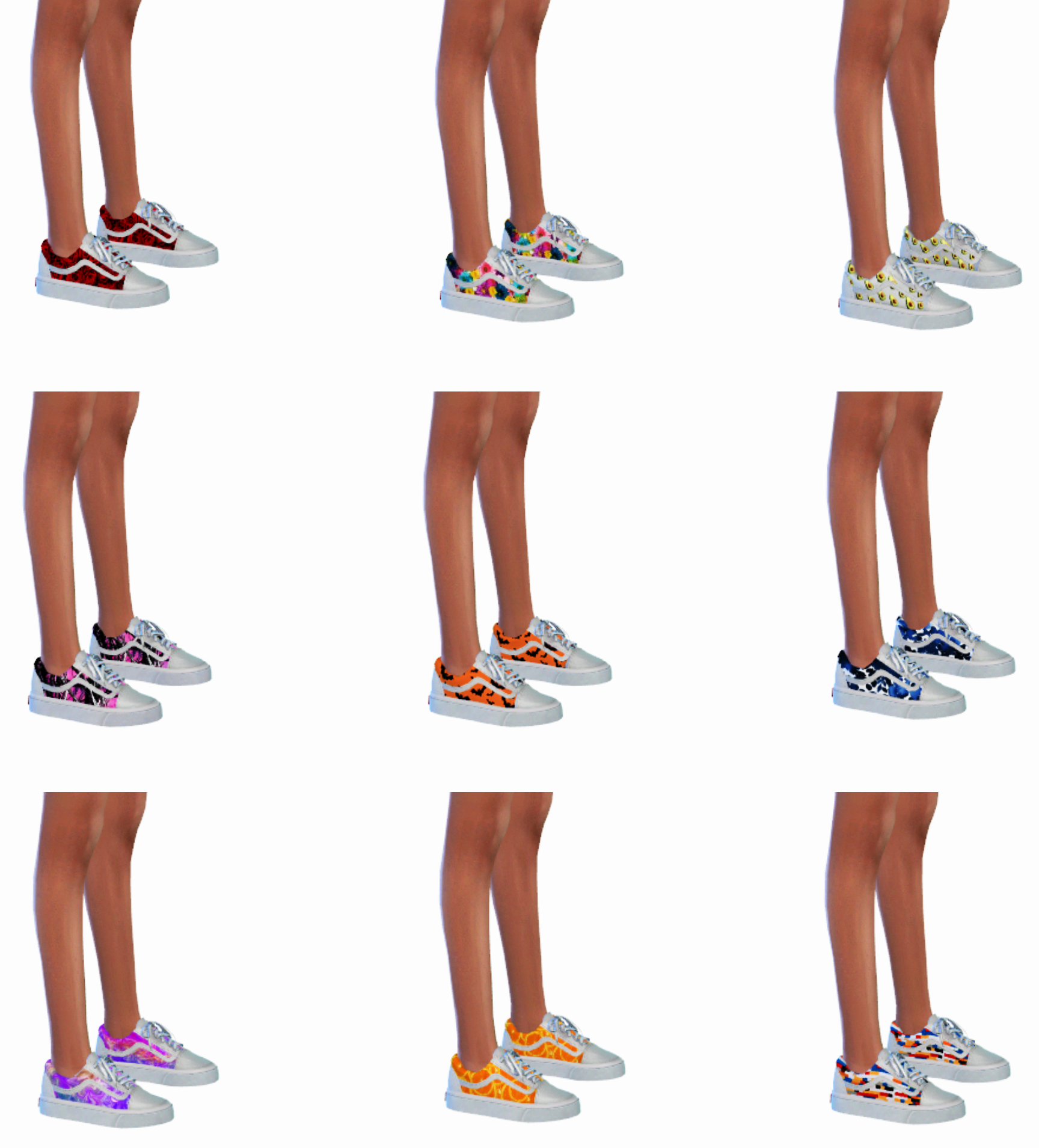 Skate Shoes Recolor V2 - Gallery - The Sims 4 Create a Sim - CurseForge