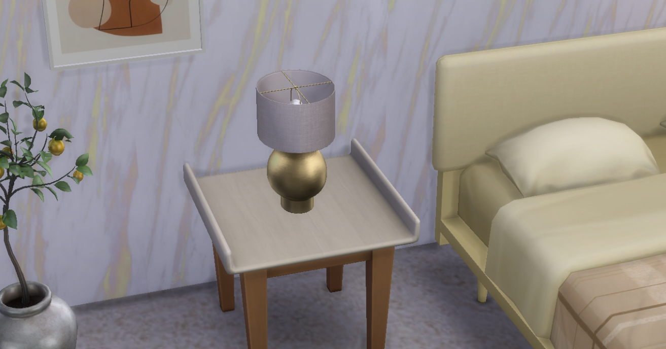 Luxury gold lamp - The Sims 4 Build / Buy - CurseForge