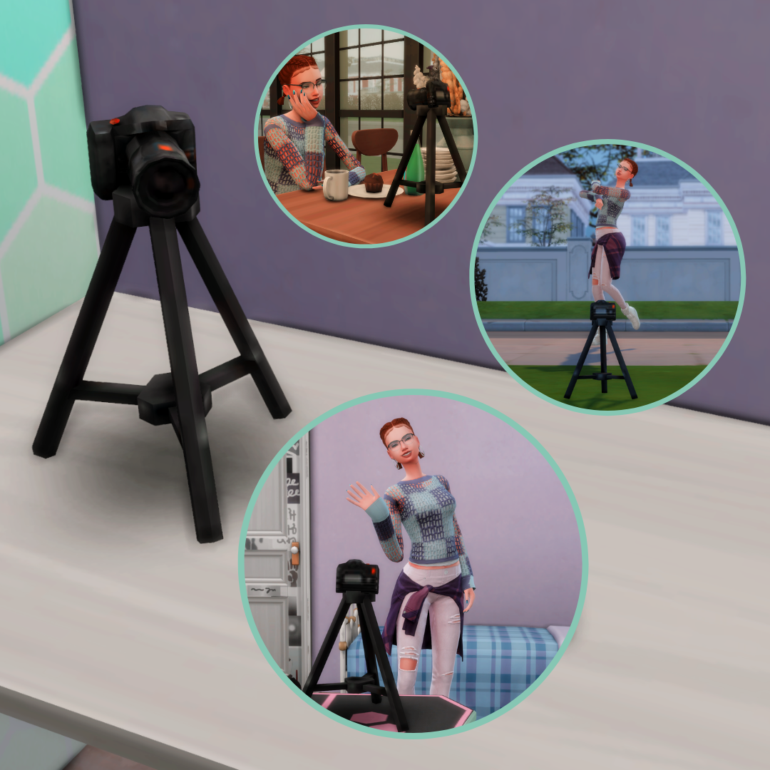 Vlogging Camera - Gallery - The Sims 4 Build / Buy - CurseForge