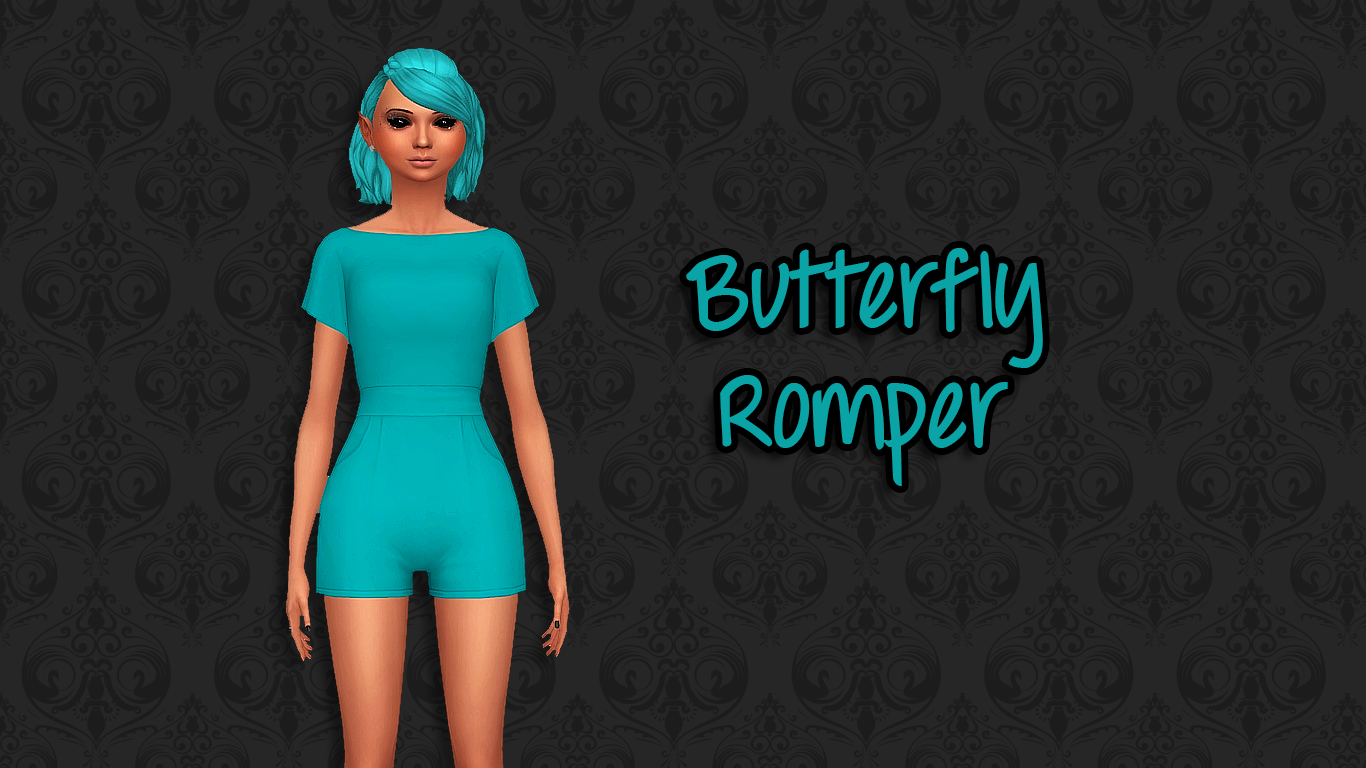 Butterfly Romper - Gallery - The Sims 4 Create a Sim - CurseForge