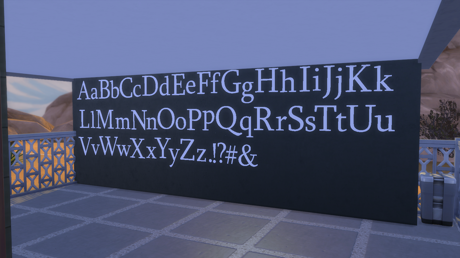 Letter Decals - Screenshots - The Sims 4 Build / Buy - CurseForge