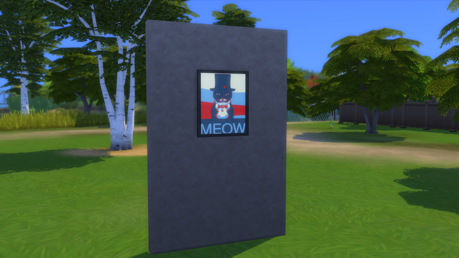 Mayor Whiskers Campaign Poster - Gallery - The Sims 4 Build / Buy ...