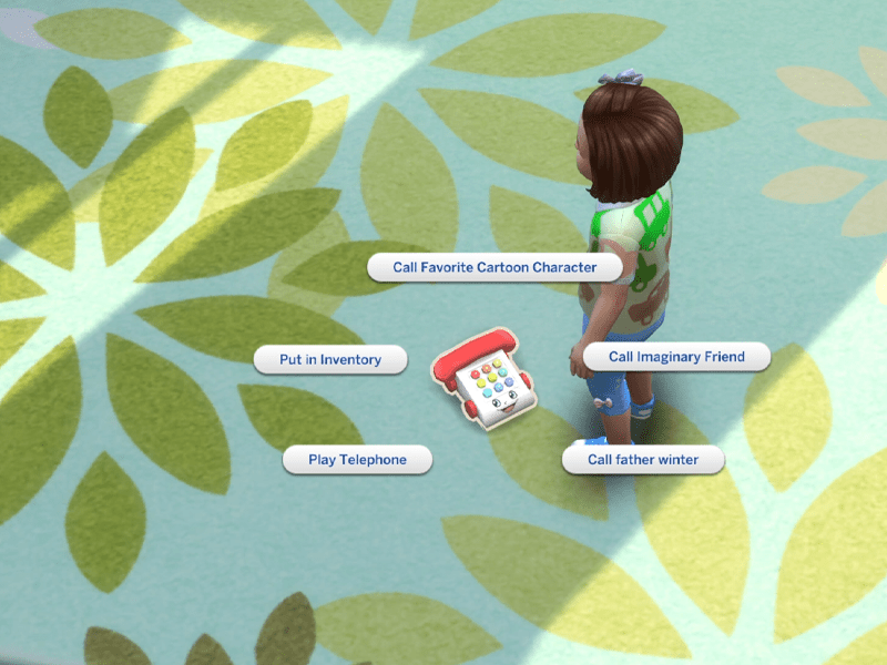 Toddler Play Telephone - The Sims 4 Mods - CurseForge