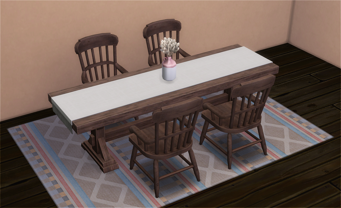 [Veranka] Grand Country Table RC - Gallery - The Sims 4 Build / Buy - CurseForge