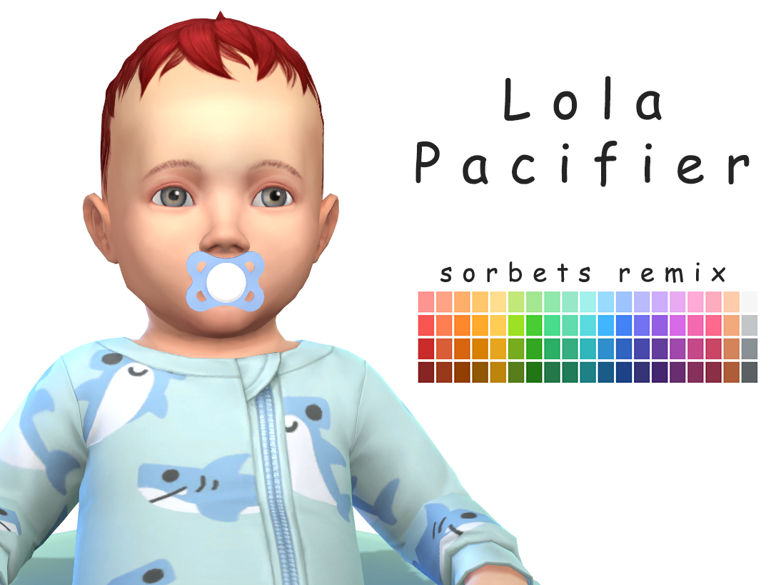 Infant Pacifier (Lola) - Gallery - The Sims 4 Create a Sim - CurseForge