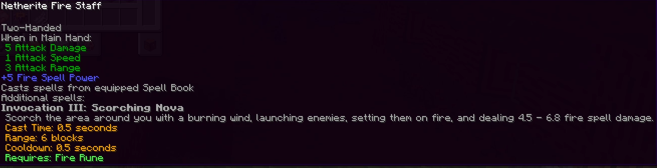 Invocations (Spell Engine) - Screenshots - Minecraft Mods - CurseForge