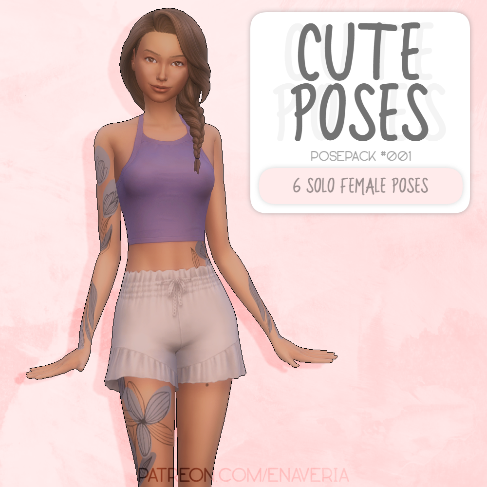 Pose Pack #001 | Cute Poses - Gallery - The Sims 4 Mods - CurseForge