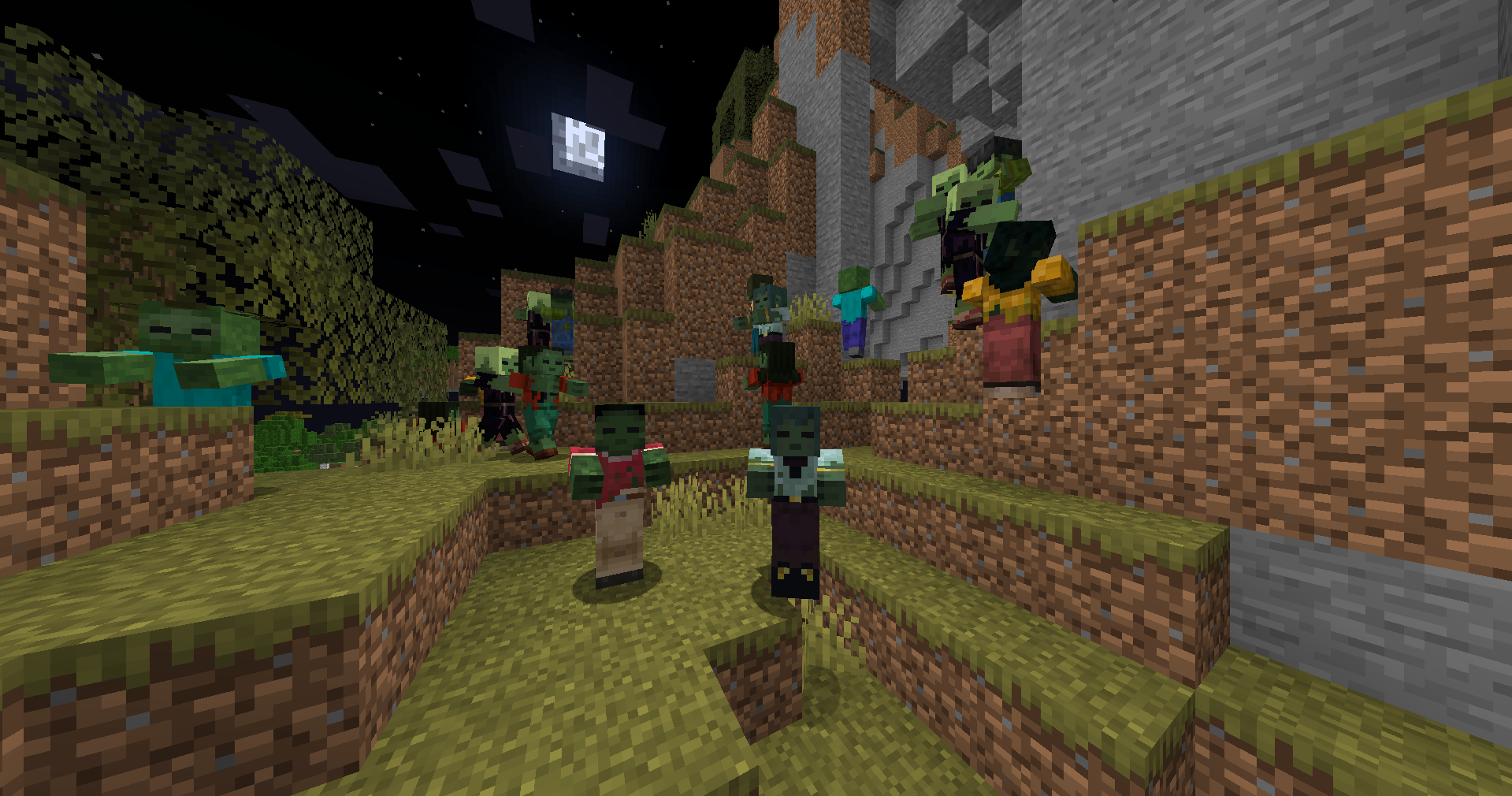 More Default Zombies - Screenshots - Minecraft Resource Packs - CurseForge