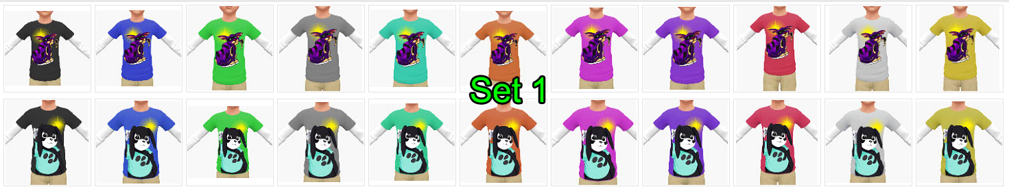 Void Critters - Into the Void - Skater Shirt - Gallery - The Sims 4 ...