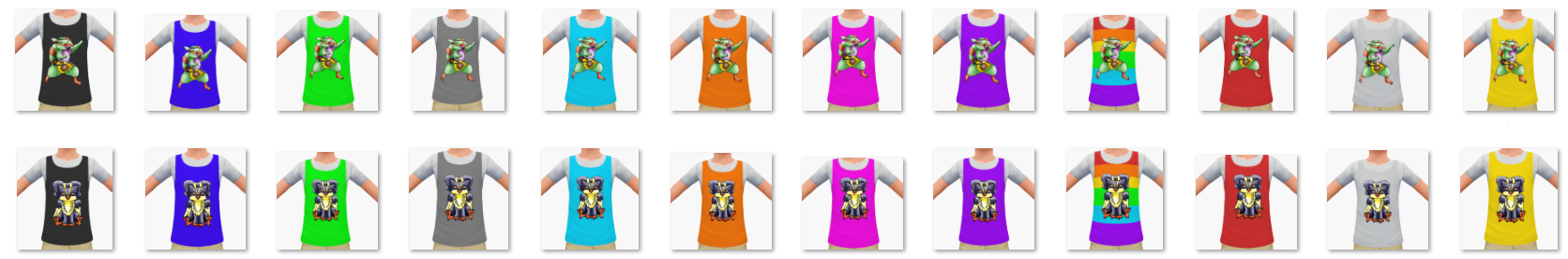 Void Critters - Into The Void TankTop - Gallery - The Sims 4 Create a ...