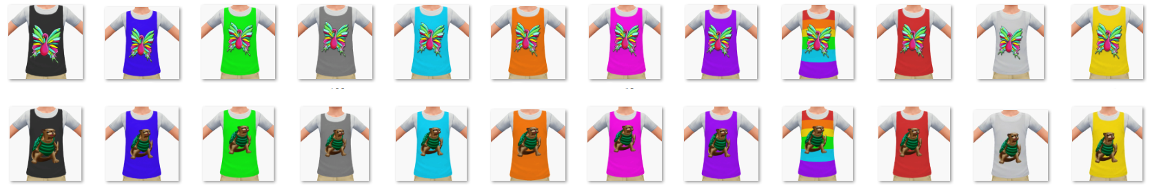 Void Critters - Into The Void TankTop - Gallery - The Sims 4 Create a ...