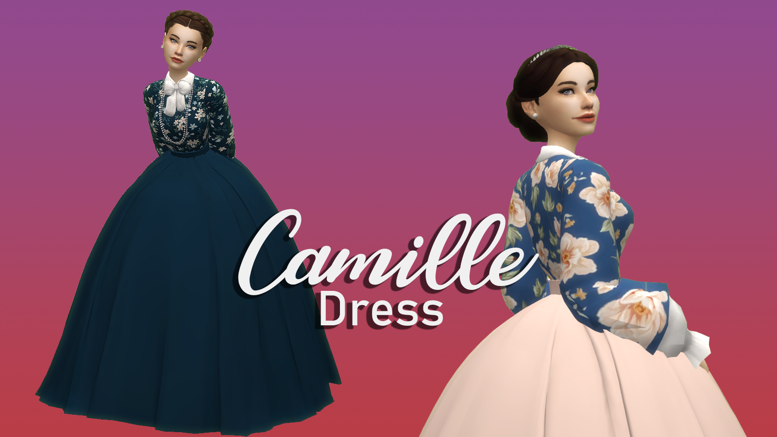 Camille Dress - Gallery - The Sims 4 Create a Sim - CurseForge