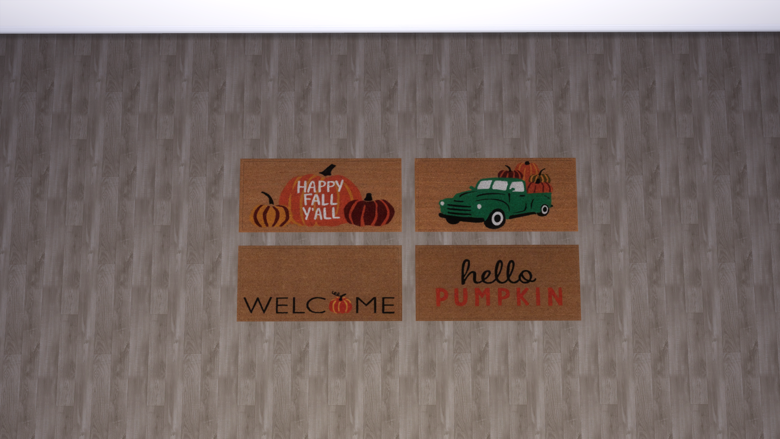 Fall Welcome Mats - Gallery - The Sims 4 Build / Buy - CurseForge