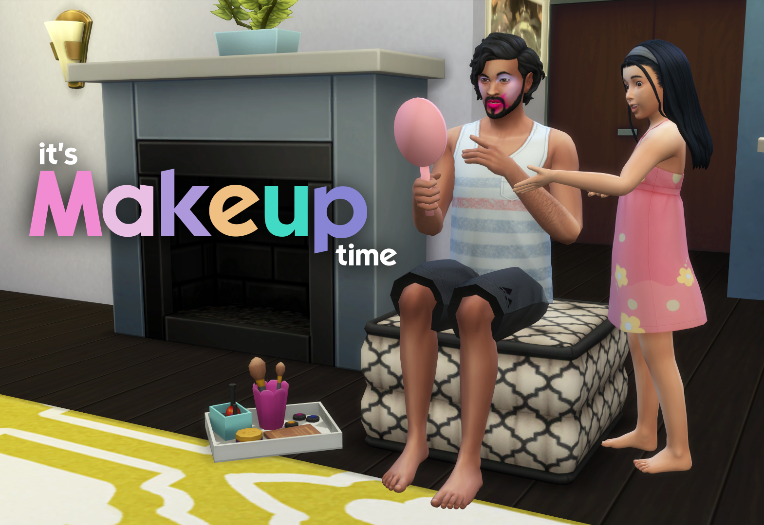 it's makeup time pose - Gallery - The Sims 4 Mods - CurseForge