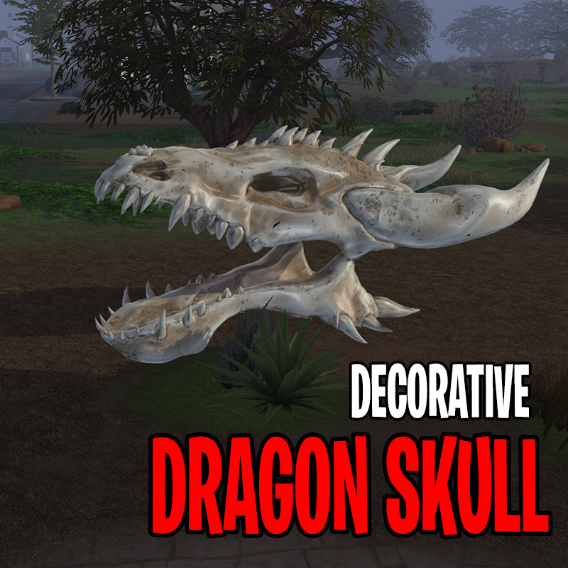 Dragon skull decorative - Screenshots - The Sims 4 Build / Buy - CurseForge
