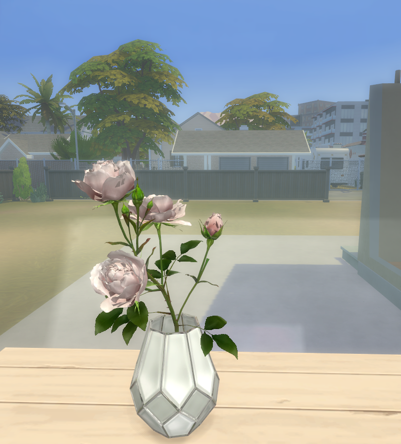 Pink roses in vase - Gallery - The Sims 4 Build / Buy - CurseForge