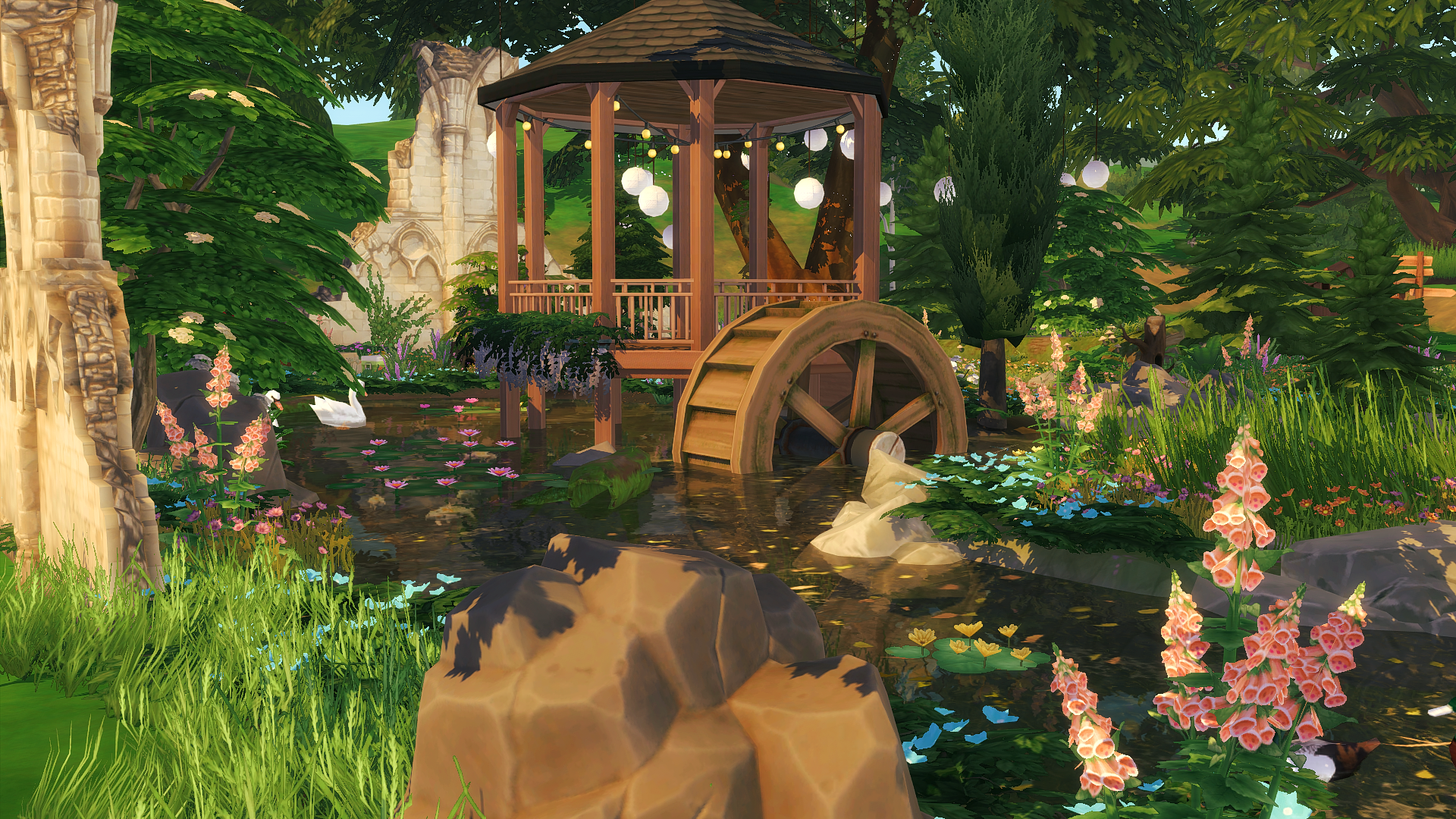 Enchanted Pond - Gallery - The Sims 4 Rooms / Lots - CurseForge