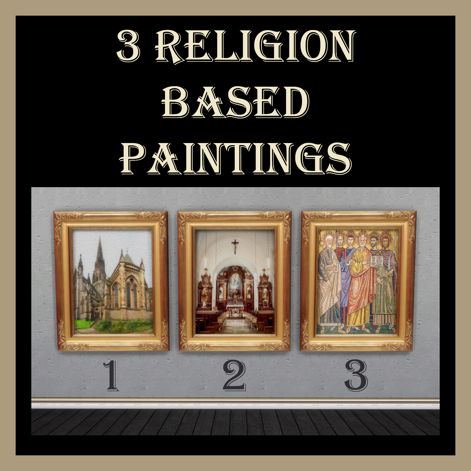 Religious Based Paintings - Gallery - The Sims 4 Build / Buy - CurseForge