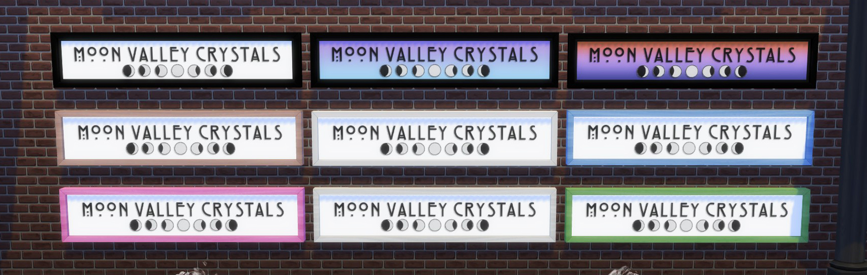 Witchy Crystal Shop Signs - Gallery - The Sims 4 Build / Buy - CurseForge