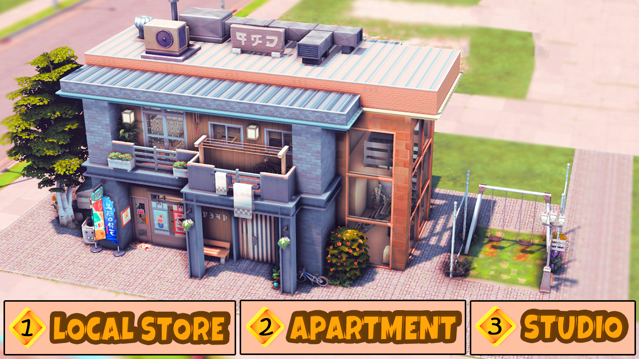Japanese Sims 3 Apartments