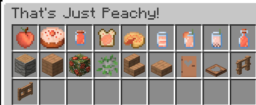 That's Just Peachy! - Screenshots - Minecraft Mods - CurseForge