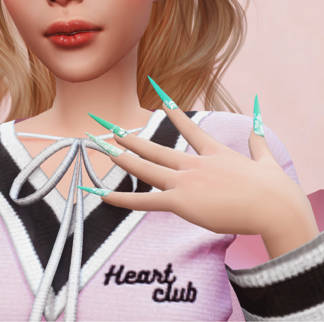 Nails Set N036 - Gallery - The Sims 4 Create a Sim - CurseForge