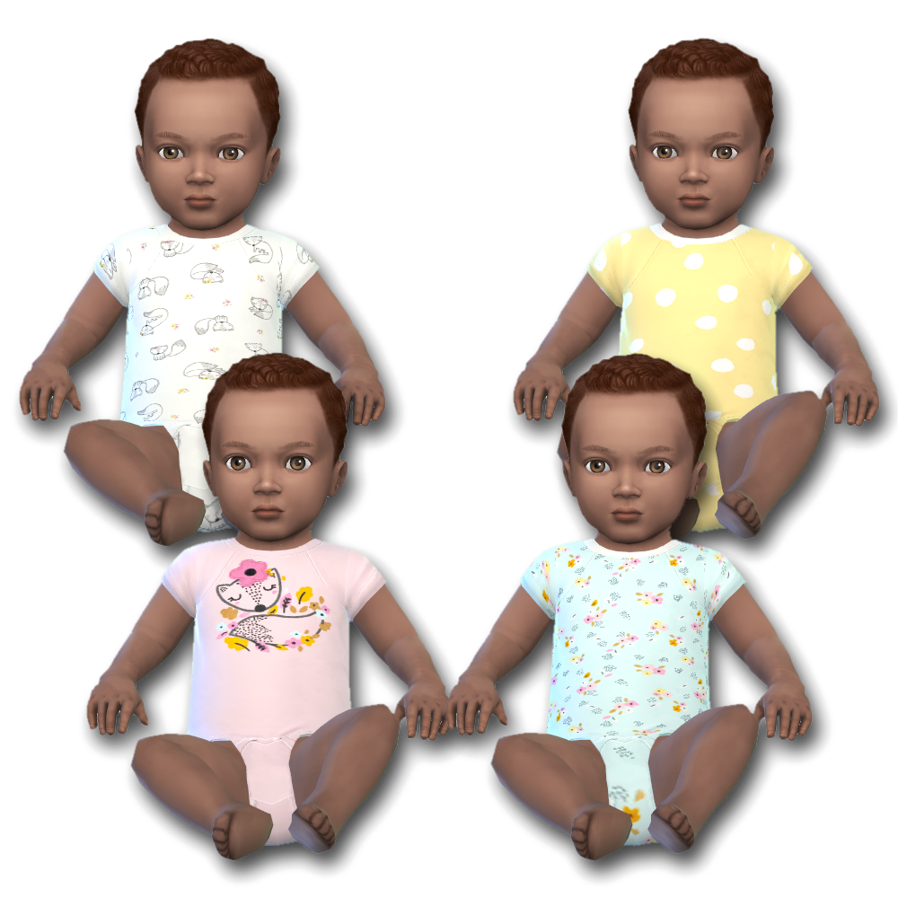 Infant Pink Fox Onesie - Gallery - The Sims 4 Create a Sim - CurseForge