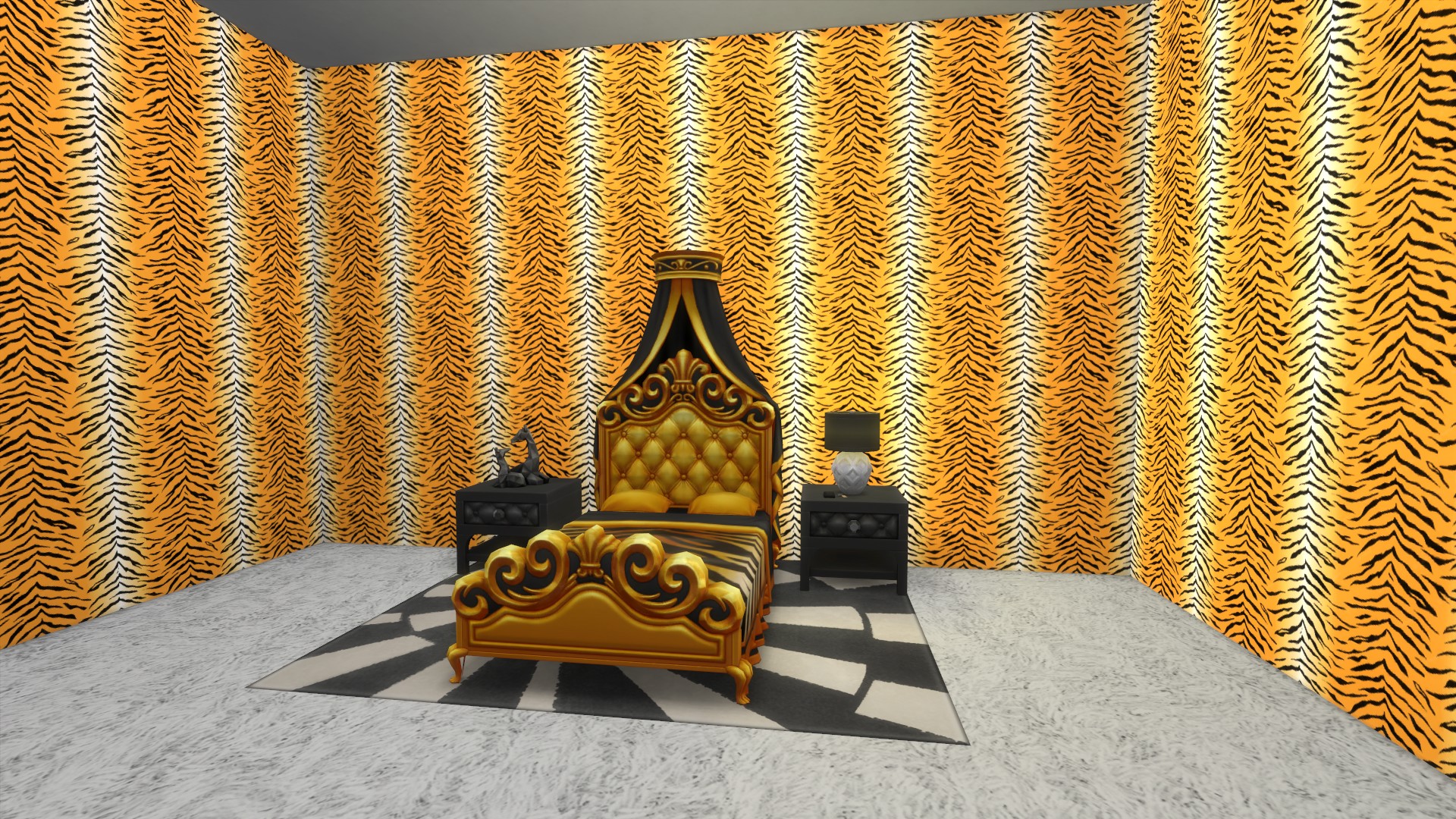 Tiger Wallpaper - Screenshots - The Sims 4 Build / Buy - CurseForge