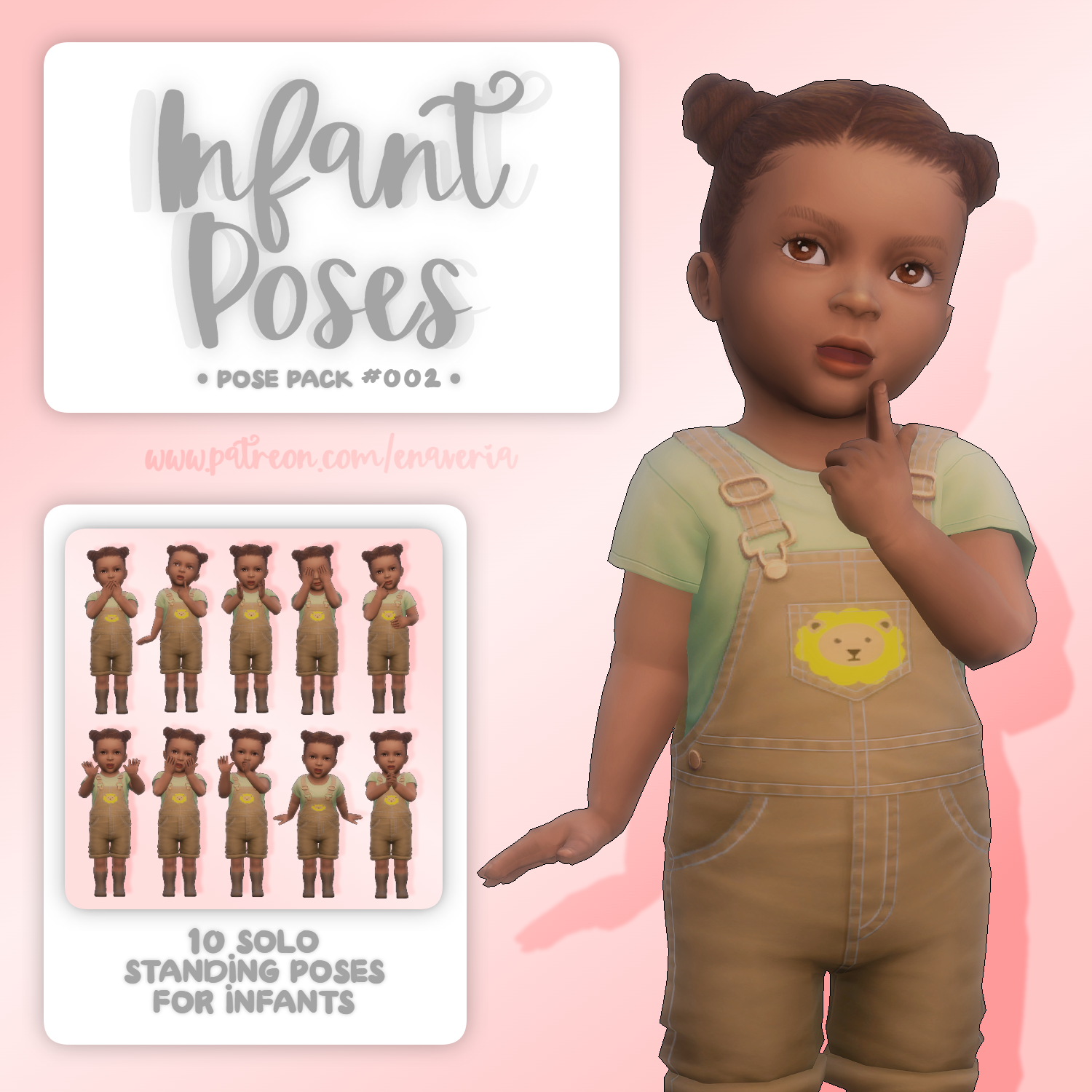 Pose Pack #002 | Infant Poses - Gallery - The Sims 4 Mods - CurseForge