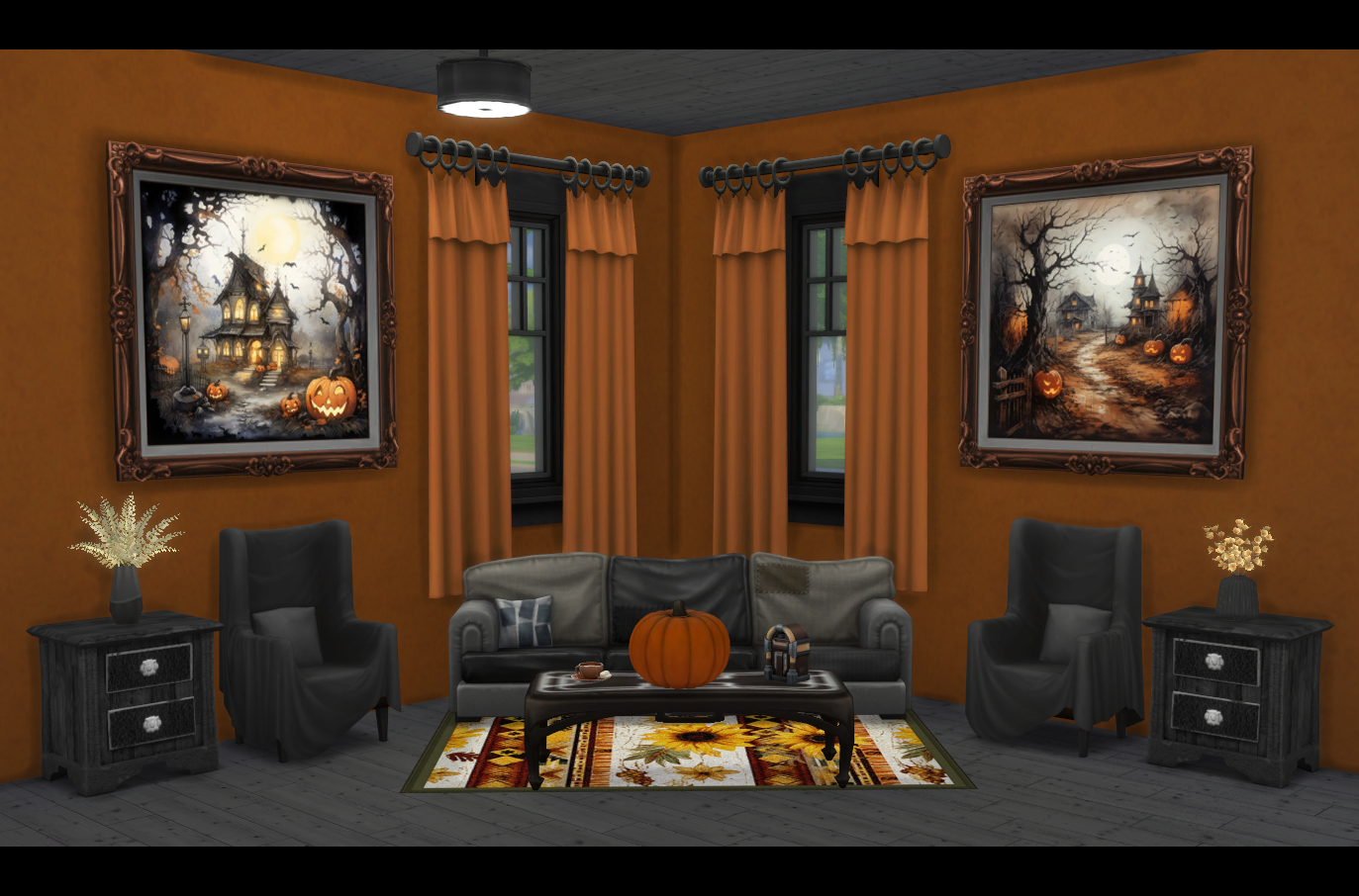 Dark and Haunted Paintings - Gallery - The Sims 4 Build / Buy - CurseForge