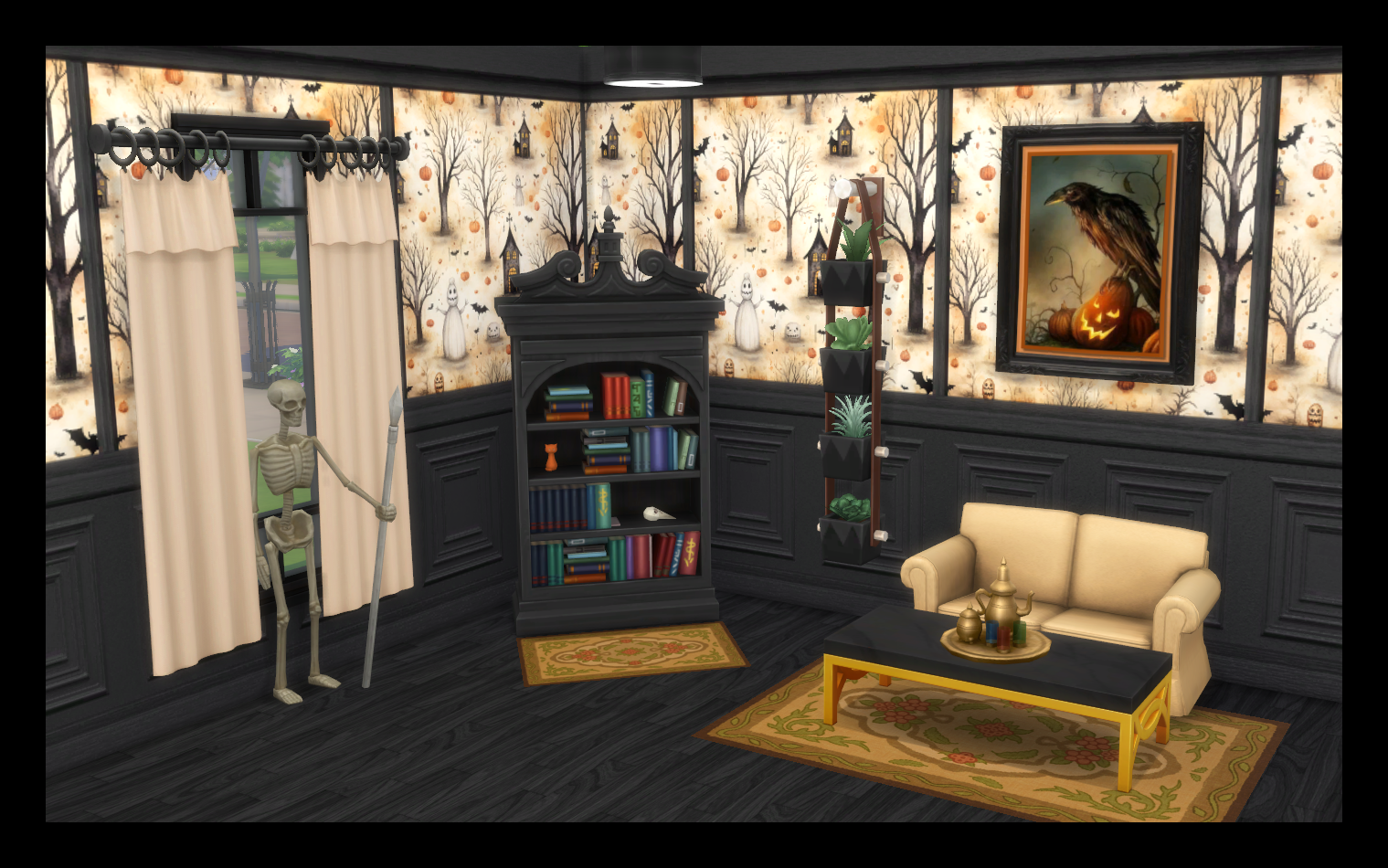Spooky Paneling - 18 Patterns - Gallery - The Sims 4 Build / Buy ...