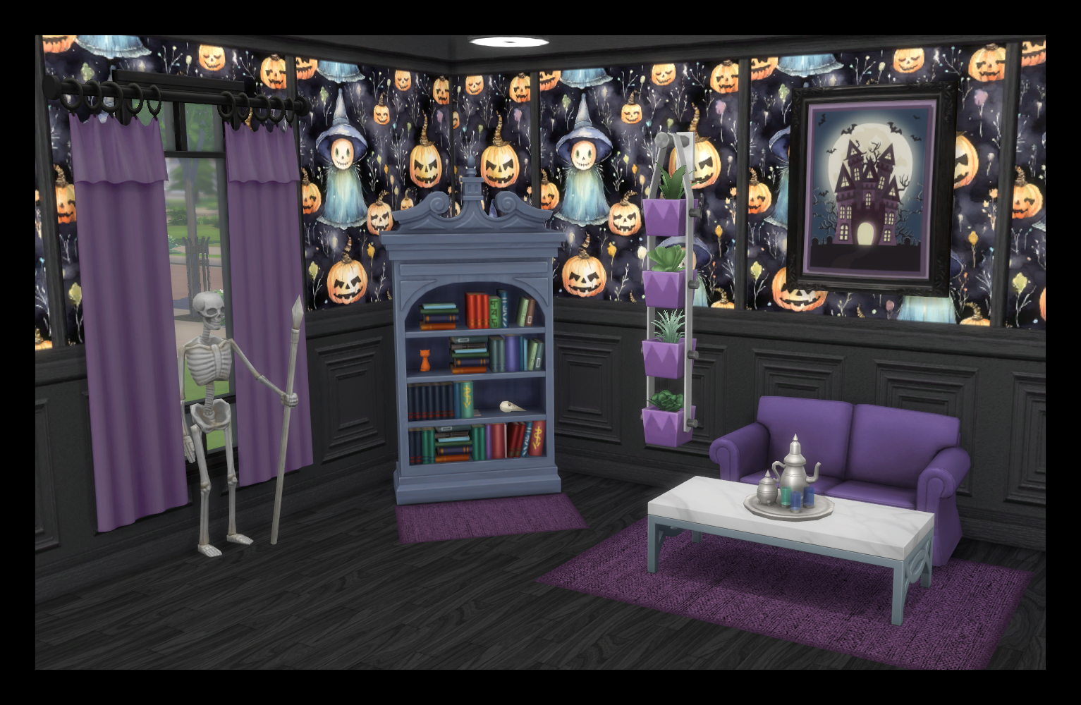 Spooky Paneling - 18 Patterns - Gallery - The Sims 4 Build / Buy ...