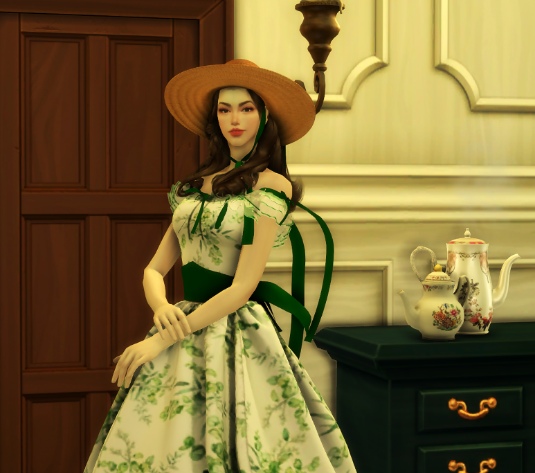 [simna] Scarlett O'hara dress - Gallery - The Sims 4 Create a Sim ...