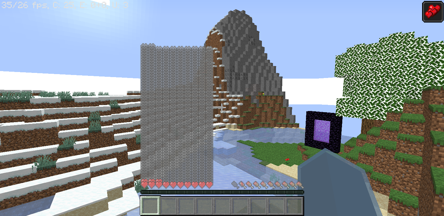 Hearts and Hunger Bars Transparent - Gallery - Minecraft Resource Packs ...